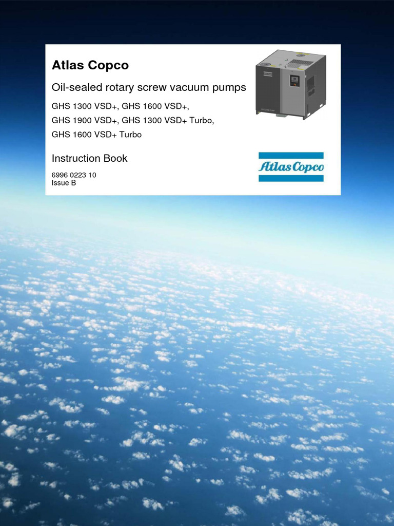 AIB Instruction Book GHS1300 1900VSD 6996022310 Issue B ENG | PDF