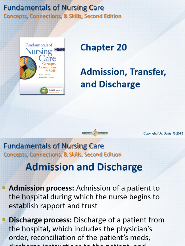 Admission, Transfer, Discharge 43 Text-Book Refs | PDF | Self-Improvement