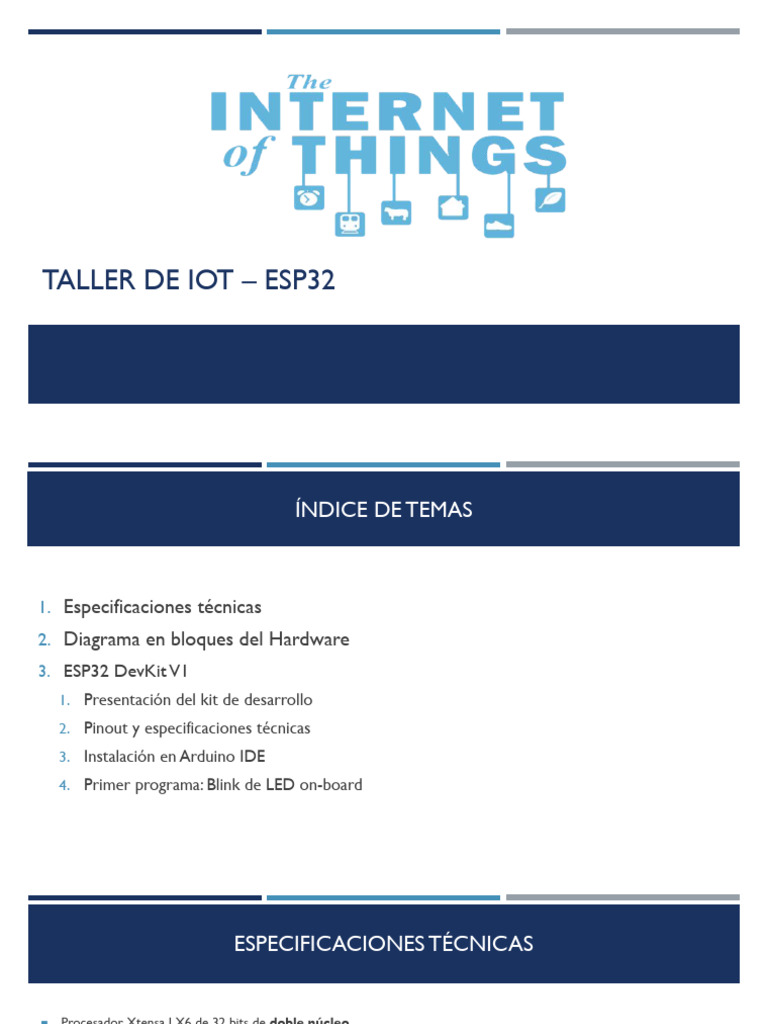 Guía Completa ESP32 DevKit V1 | PDF | Informática