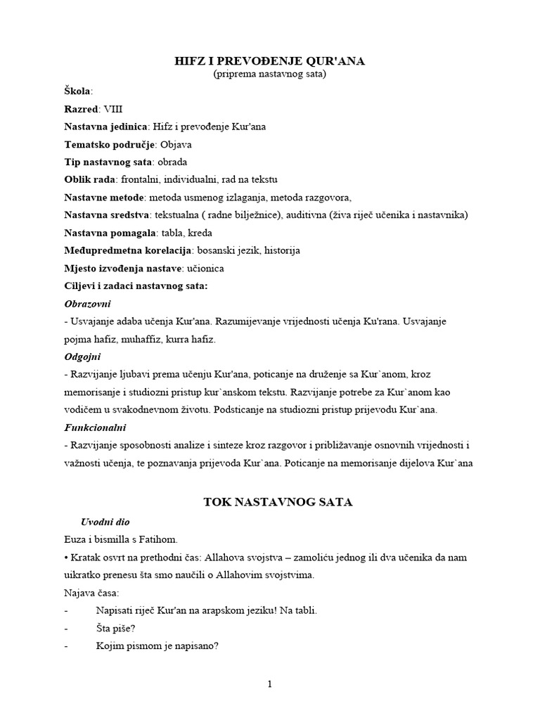 VIII - 08 - Prijevod Kur'ana Na Bosanskom Jeziku, 33 | PDF