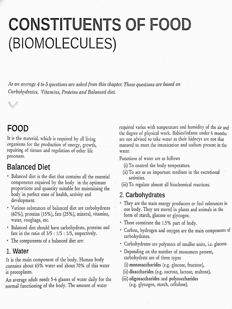 NDA (Constituent of Foods) | PDF