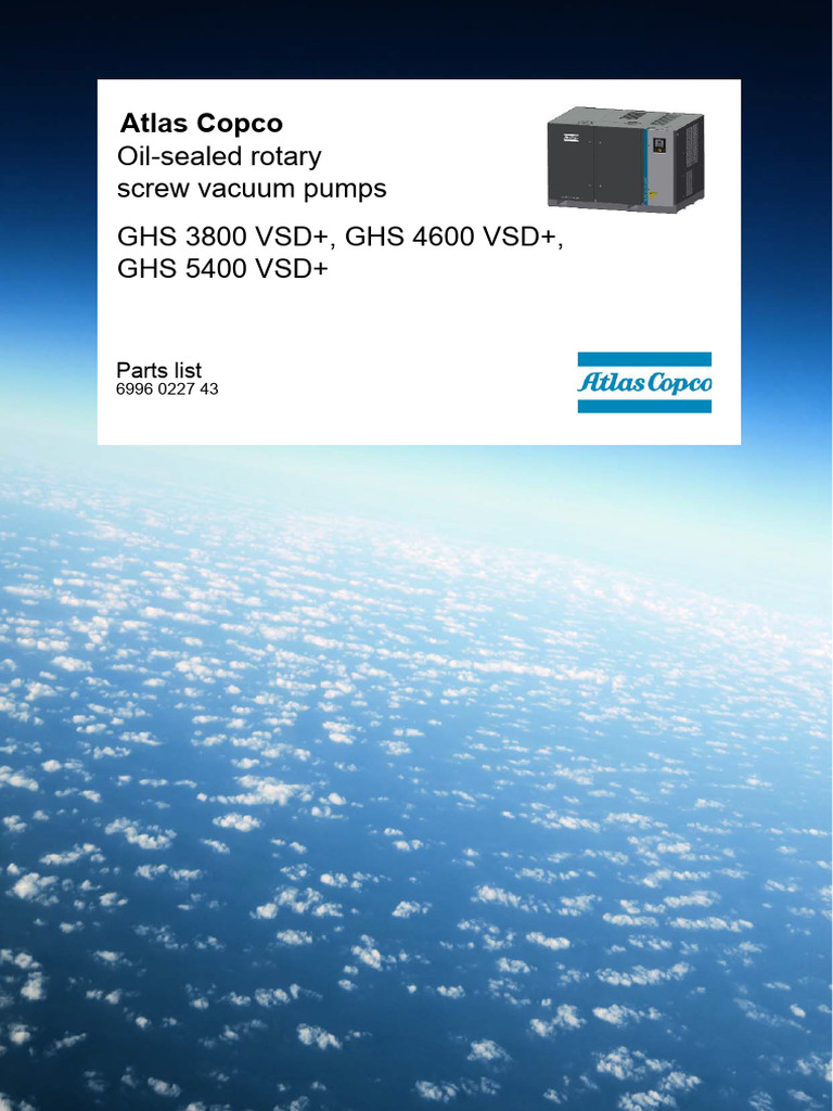 ASL Spare Parts List - GHS 3800 - 5400 VSD+ - 6996022743 | PDF ...