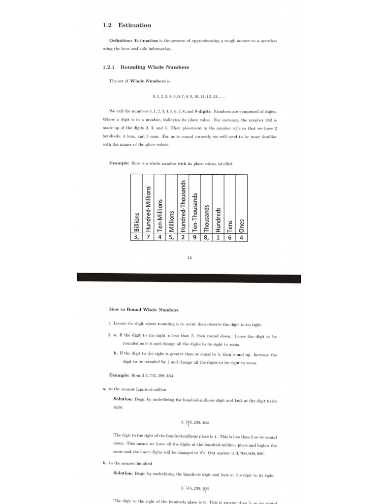 Estimation | PDF