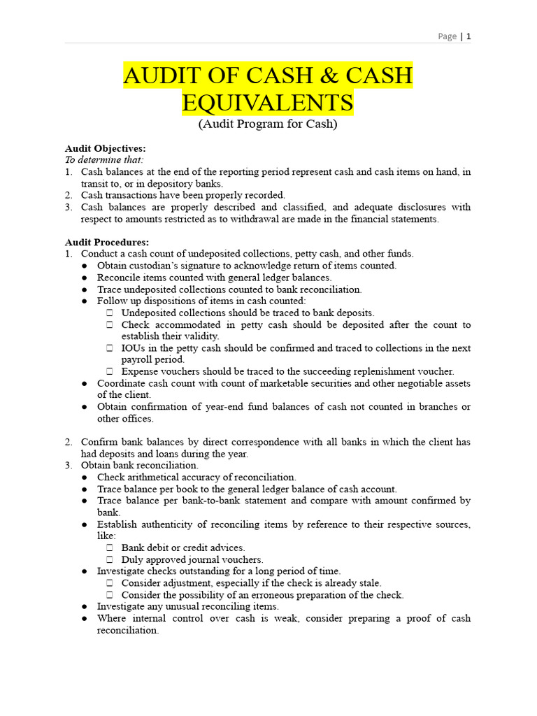 Auditing Problems Roque 2023-2024 | PDF | Banks | Transaction Account