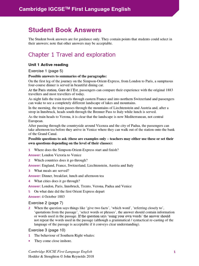 Student Book Answers Ch1 4 | Download Free PDF | Types Of Volcanic ...