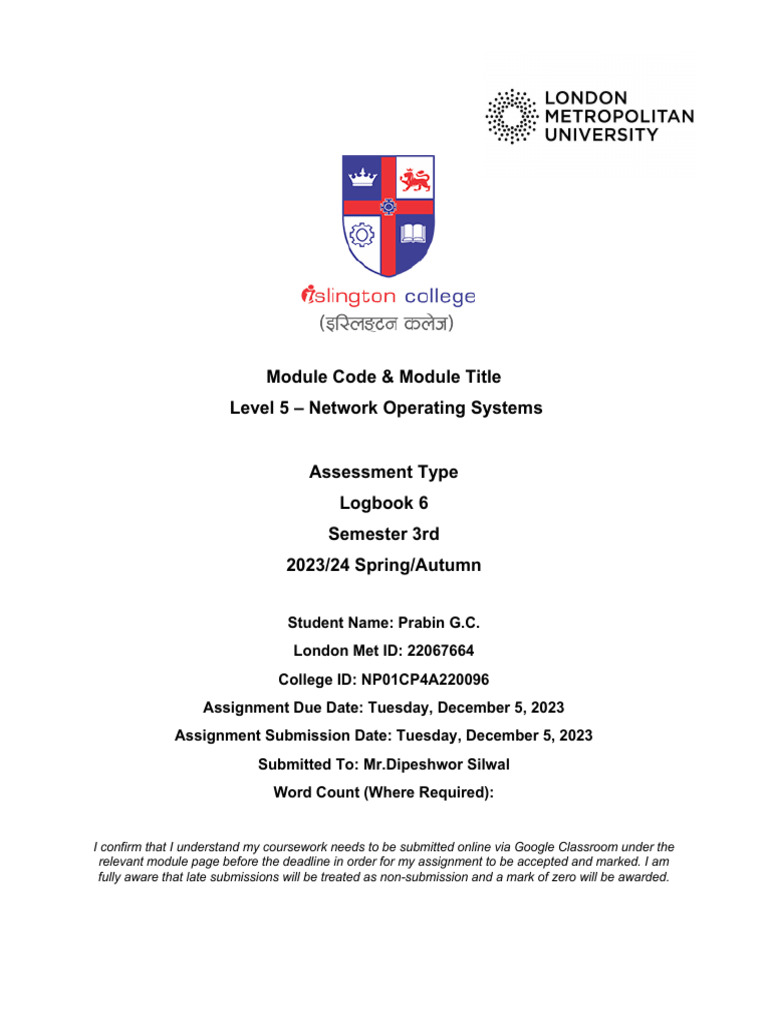 Prabin G.C. LB6 | PDF