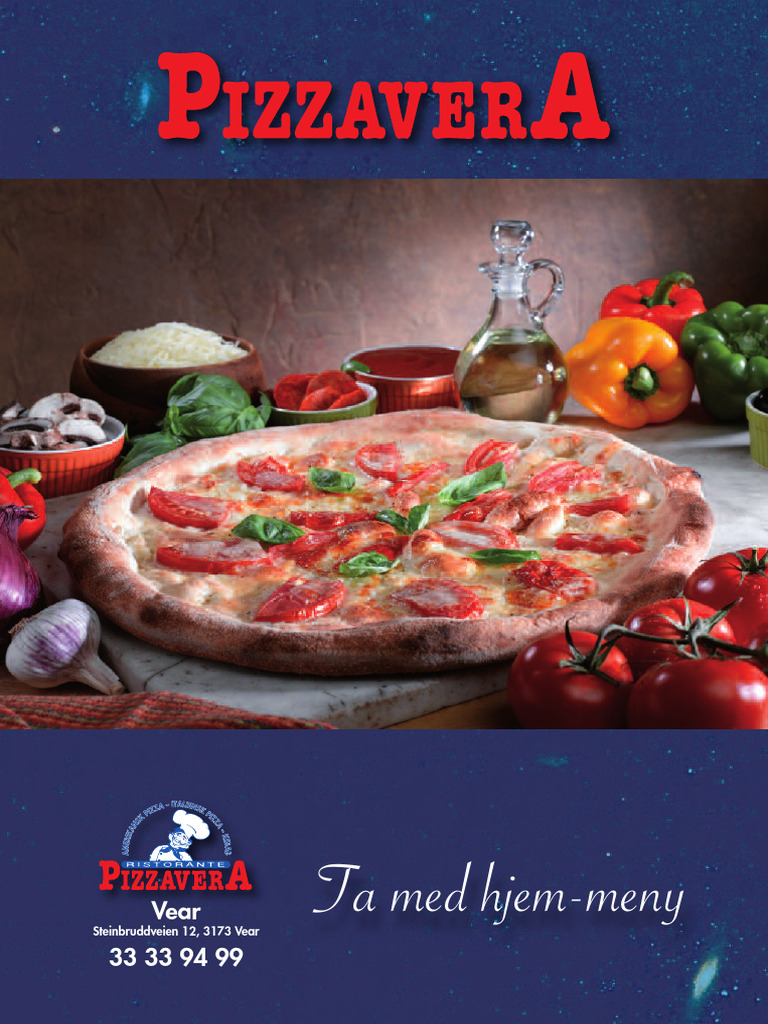 Pizzavera Meny Vear 2020 | PDF