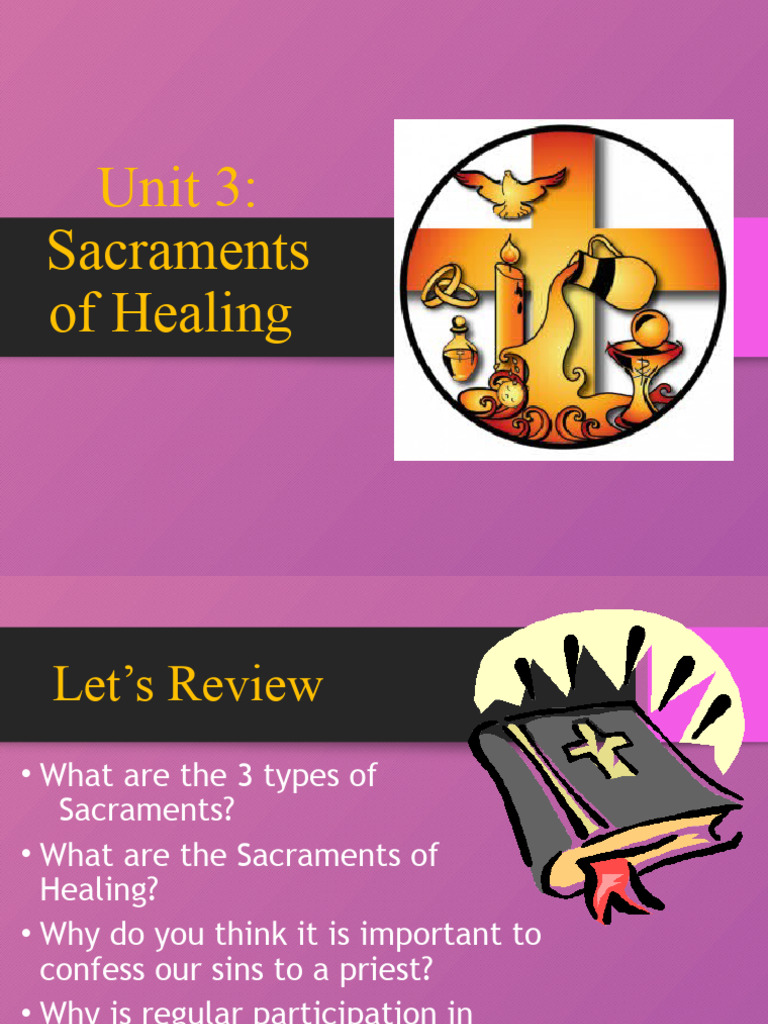 Sacraments of Healing | PDF