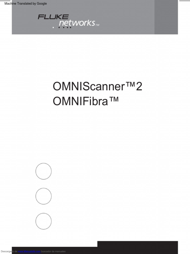 Omniscanner - Manual | PDF