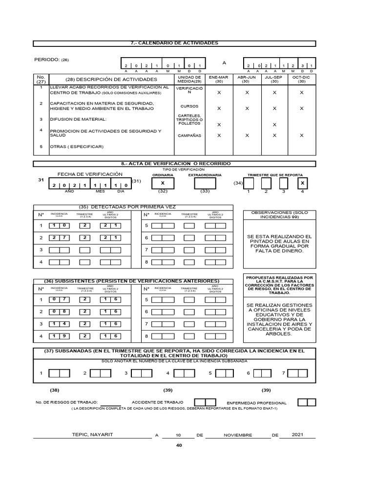 Formato Unico CMSST 2 S-h2 | PDF