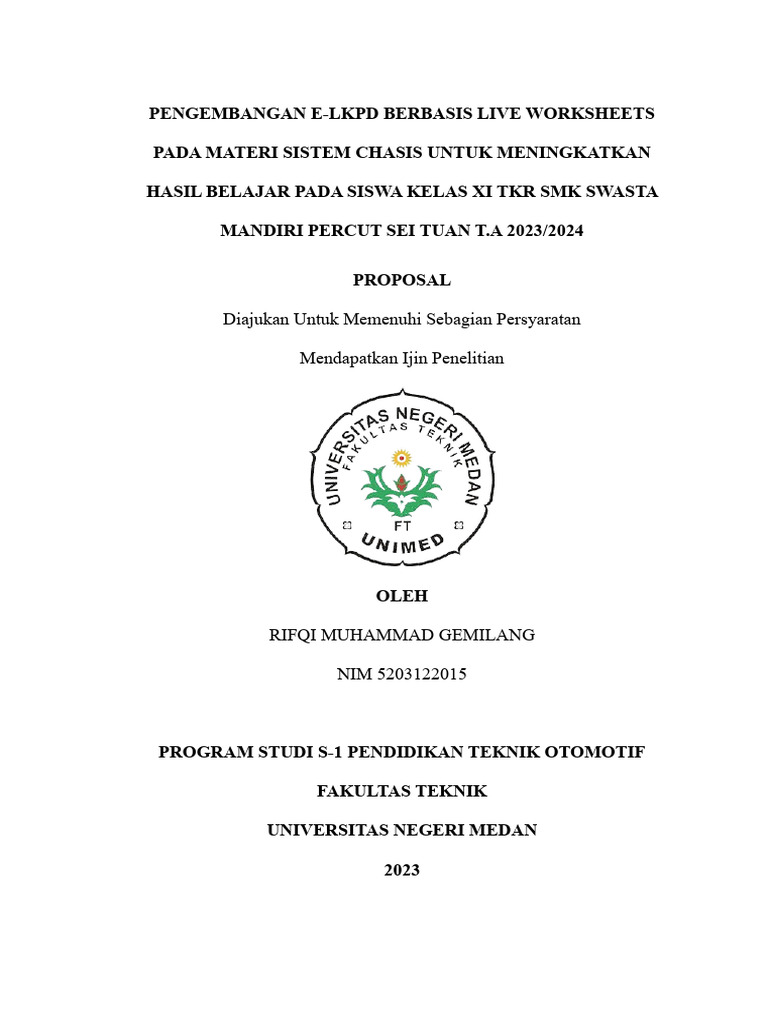 Pengembangan LKPD | PDF