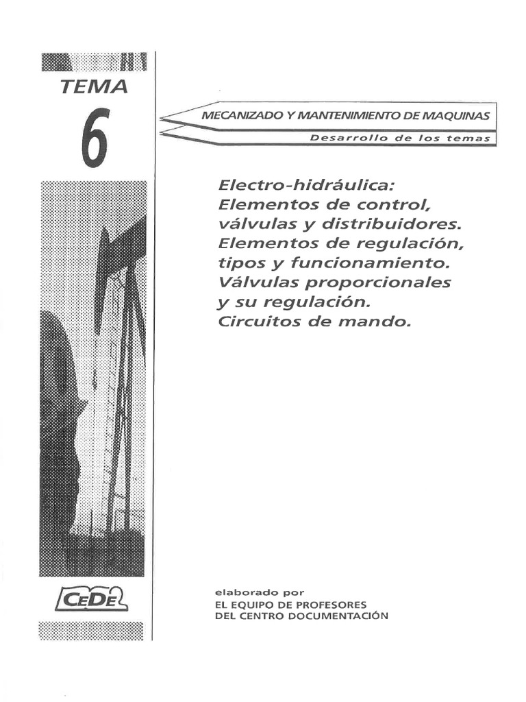 Tema 6 - Electro Hidráulica | PDF