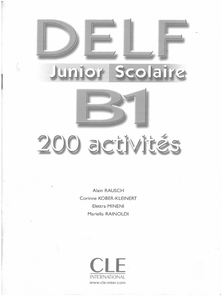 Delf B1 | PDF