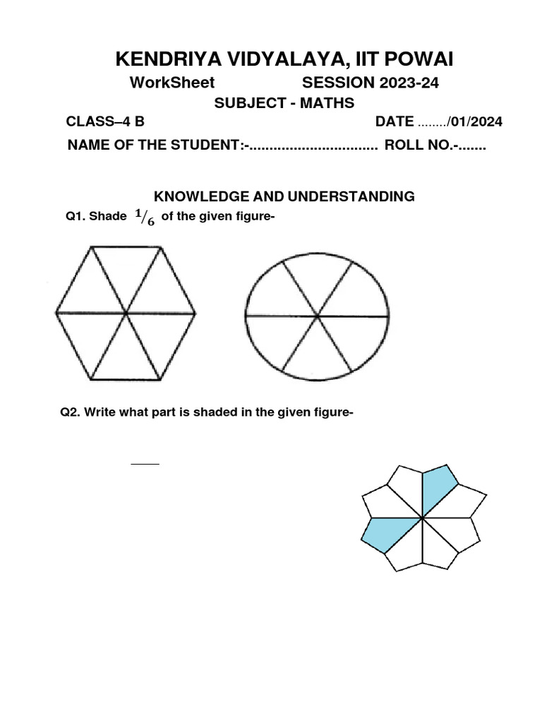 PT 2 Worsheet Class 4 | PDF | Teaching Methods & Materials | Technology & Engineering