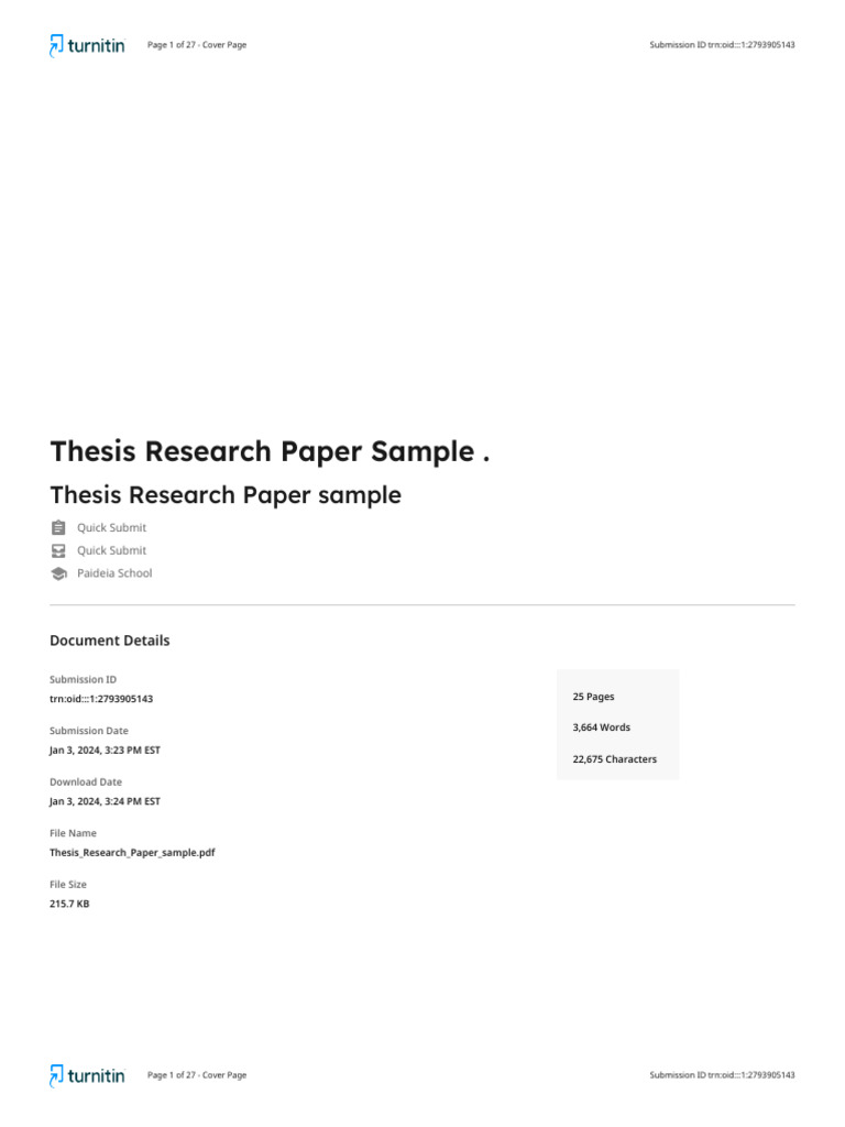 Thesis_Research_Paper_sample | PDF | Sustainability | Artificial ...