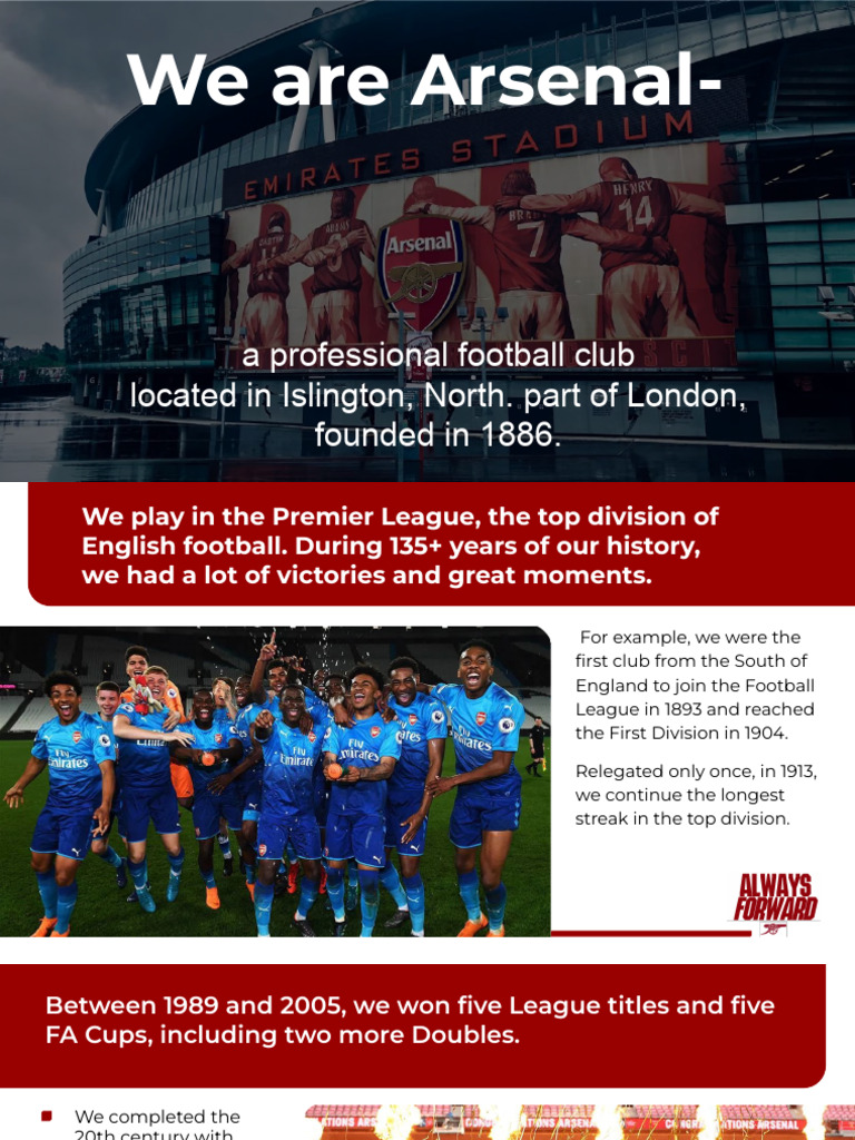 We Are Arsenal | PDF | Arsenal F.C. | Premier League
