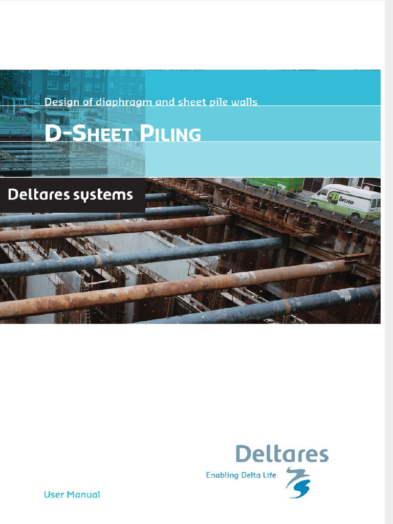 Dsheet Piling Manual | PDF | Deep Foundation | Civil Engineering