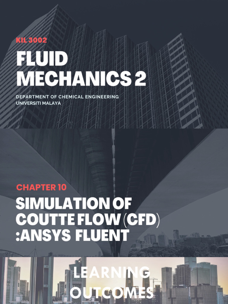 Simulation of Couette Flow | PDF | Fluid Dynamics | Euclidean Vector