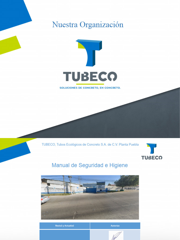 Presentacion Manual de Higiene y Seguridad | PDF