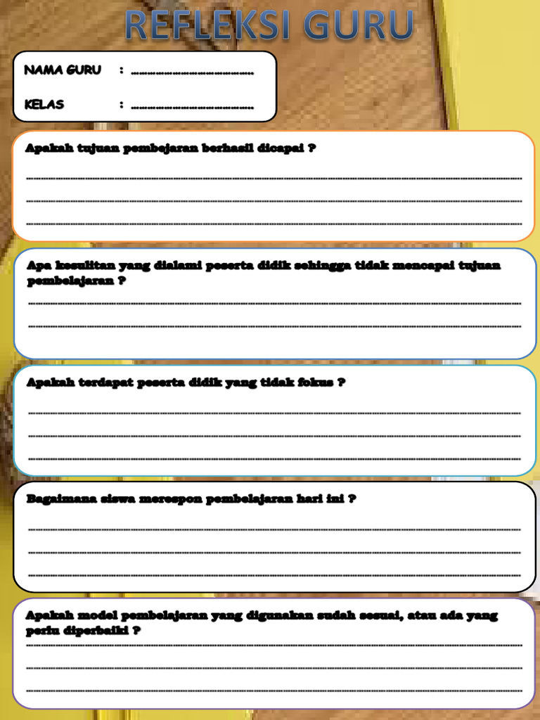 Refleksi Guru Siklus 2 | PDF
