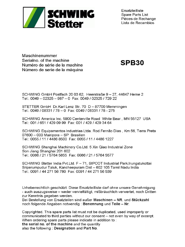 SPB 30 | PDF