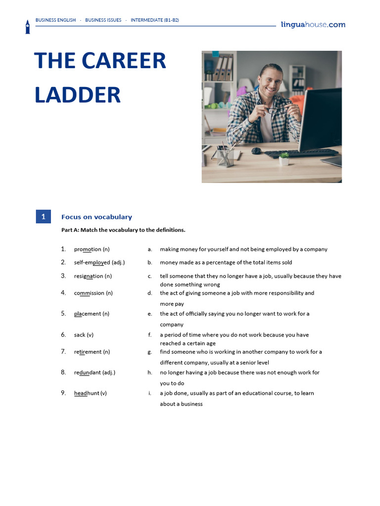 B1 - The Career Ladder | PDF | Learning | Human Communication