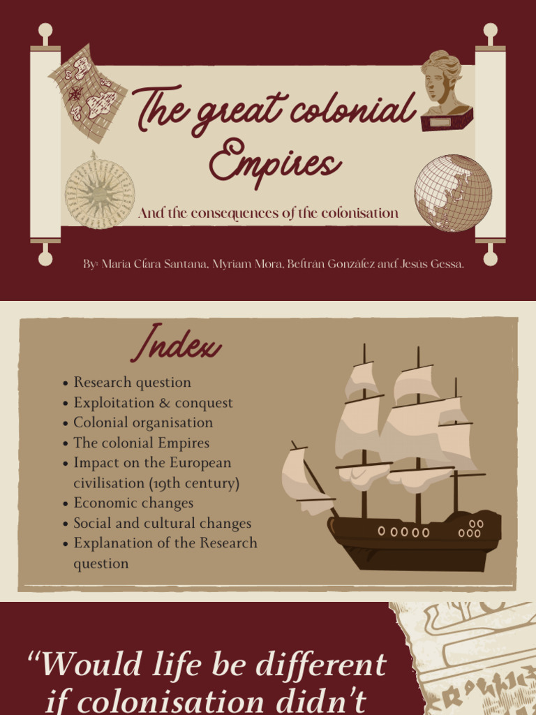 Great Colonial Empires | PDF | Colonialism | British Empire