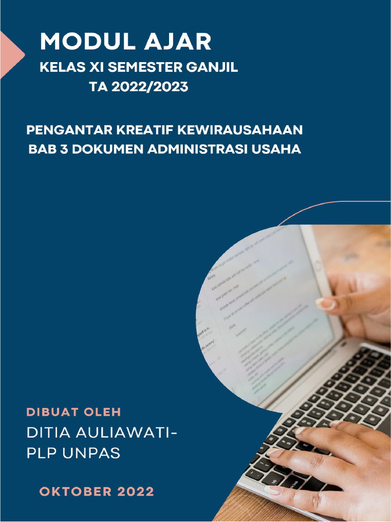 Modul Ajar Administrasi Dalam Pengelolaan Dokumen Administrasi Usaha | PDF
