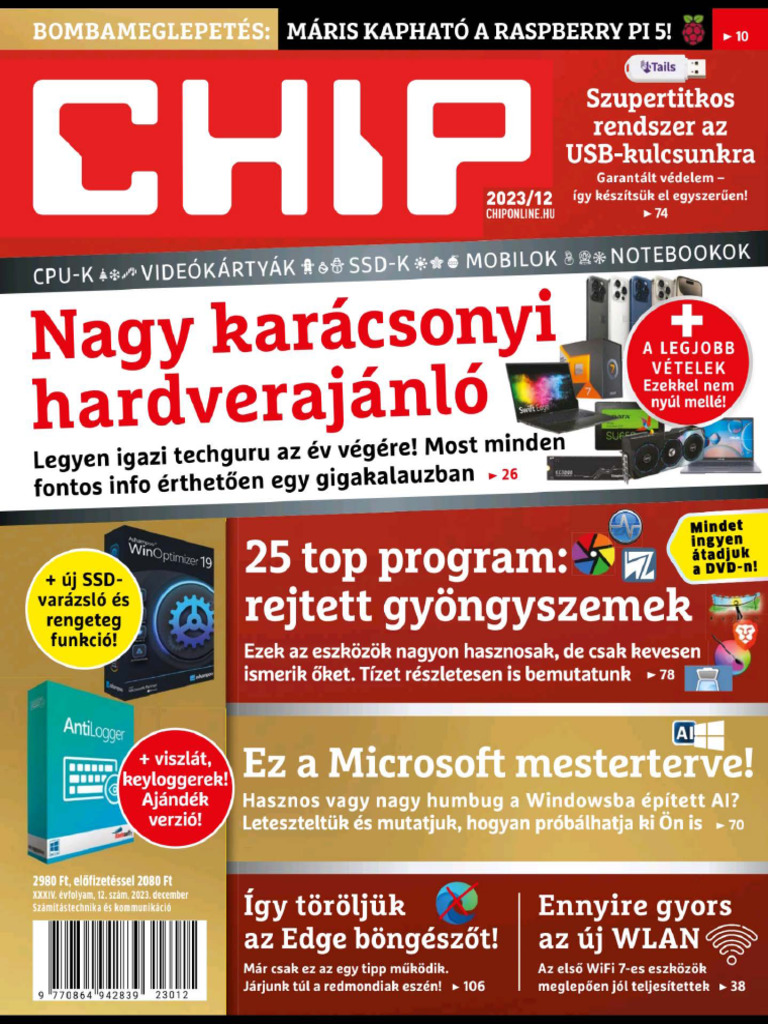 Chip Magazin 2023 12 | PDF