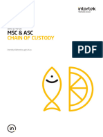 MSC Chain of Custody Standard Default Version Version 5.1 | PDF