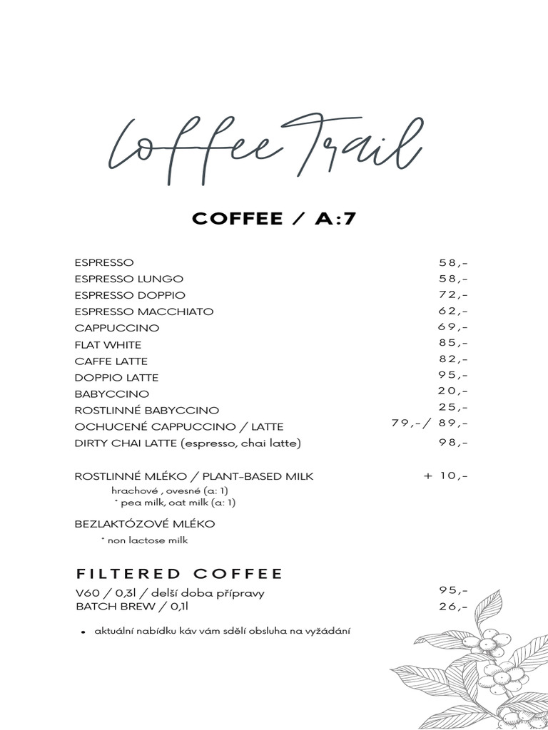 LETO Menu 2023 | PDF