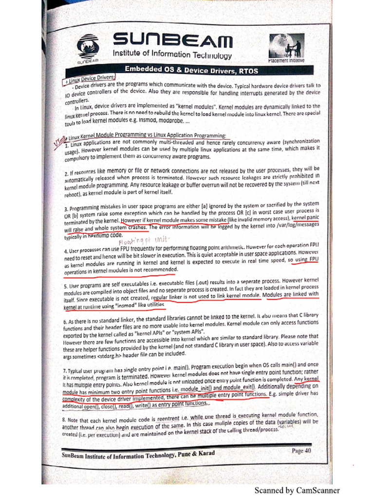 Sunbeam Device Driver | PDF