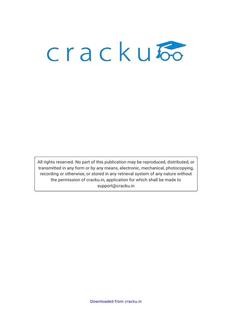 SRCC GBO 2012 by Cracku | PDF | Area | Statistics