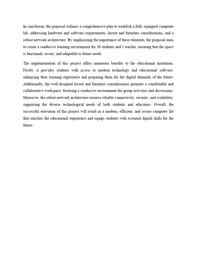 Conclusion Imd163 | PDF | Computers | Technology & Engineering