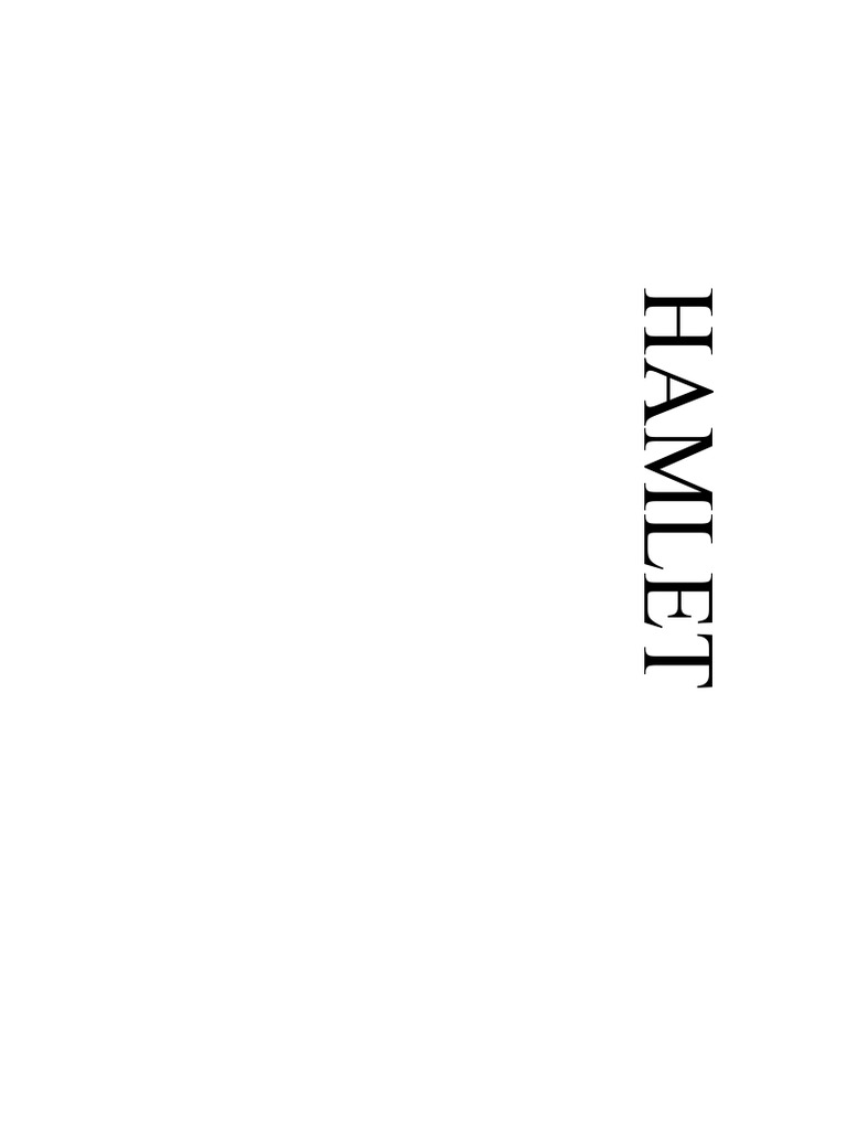 HAMLET de William Shakespeare | PDF