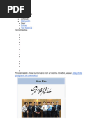 Información completa sobre Stray Kids | PDF