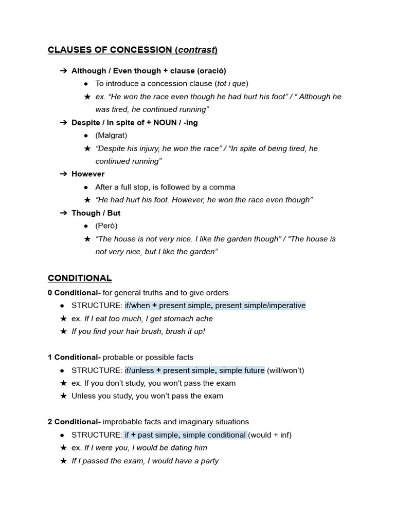 Apunts Anglès 4t | PDF | Adjective | Verb