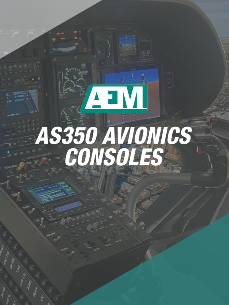 AS350 Avionics Switch Consoles Overview | PDF | Electrical Connector ...