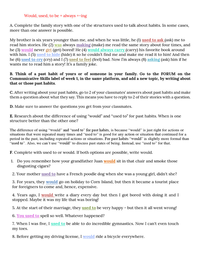 Grammar Workshop Part 2 | PDF