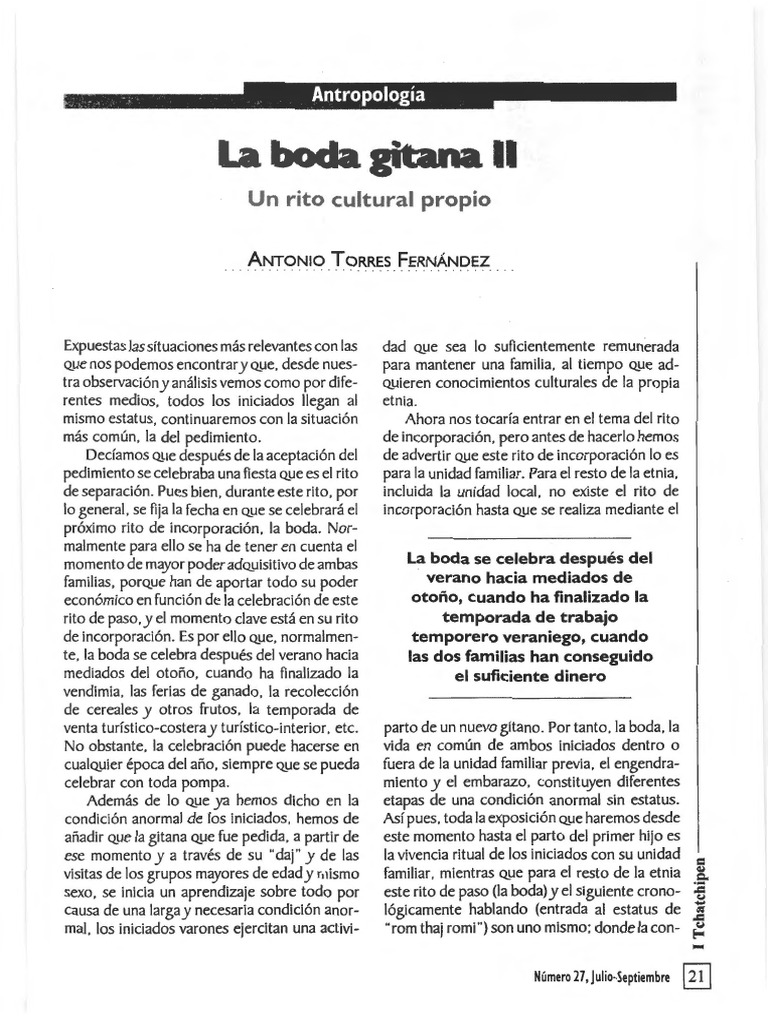Bodaa Gitana | PDF