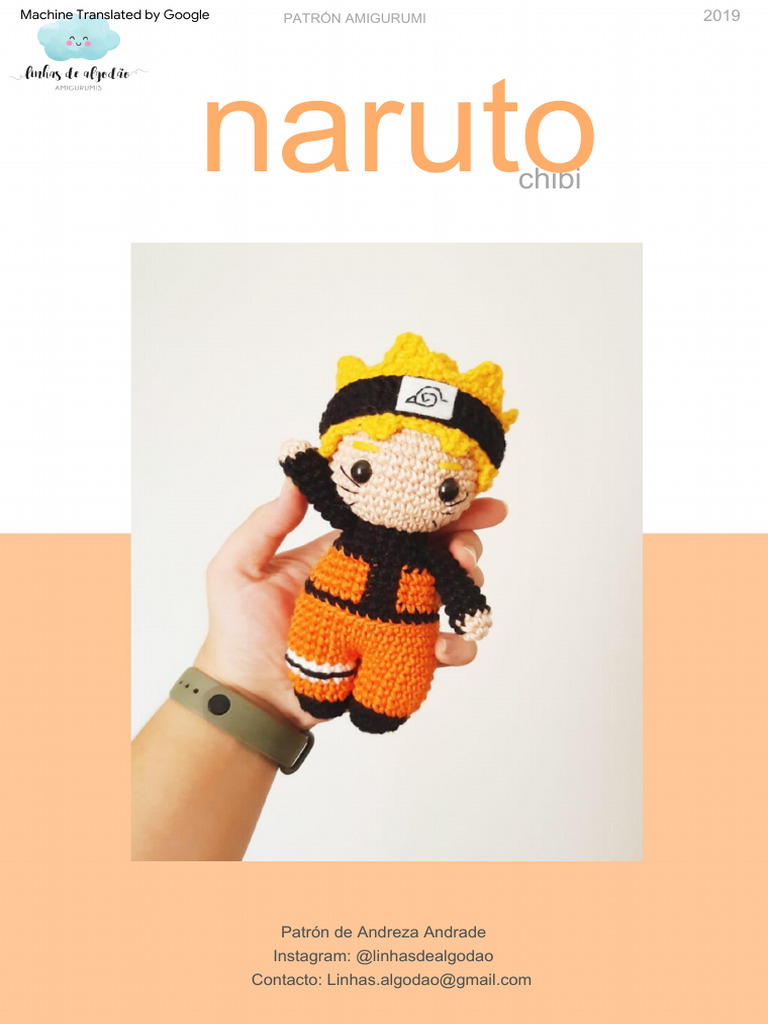 ESPAÑOL Naruto Chibi | PDF | Textiles