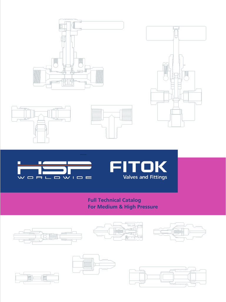 Fitok Hsp Full Technical Catalog For Medium And High Pressure Pdf
