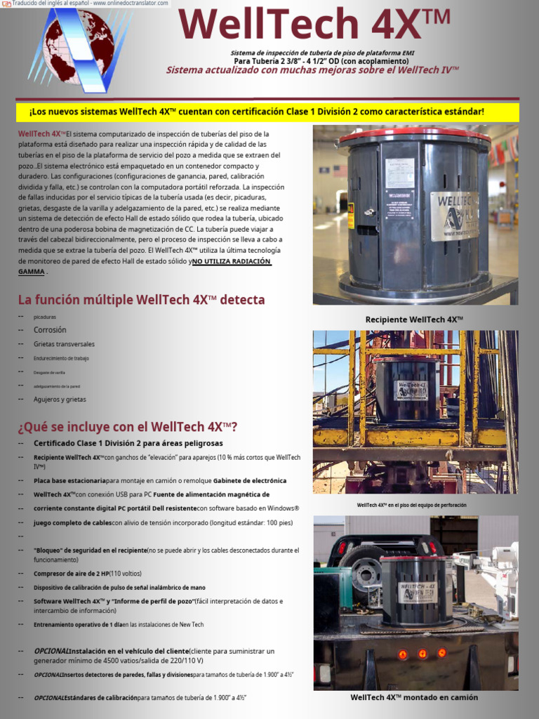 Ficha Tecnica welltech-4x-c1d2.ESPAÑOL | PDF | Electrónica | Fuente de ...