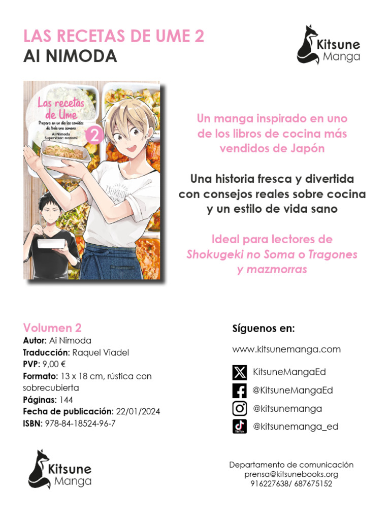 Novedades Kitsune Enero 2024 | PDF