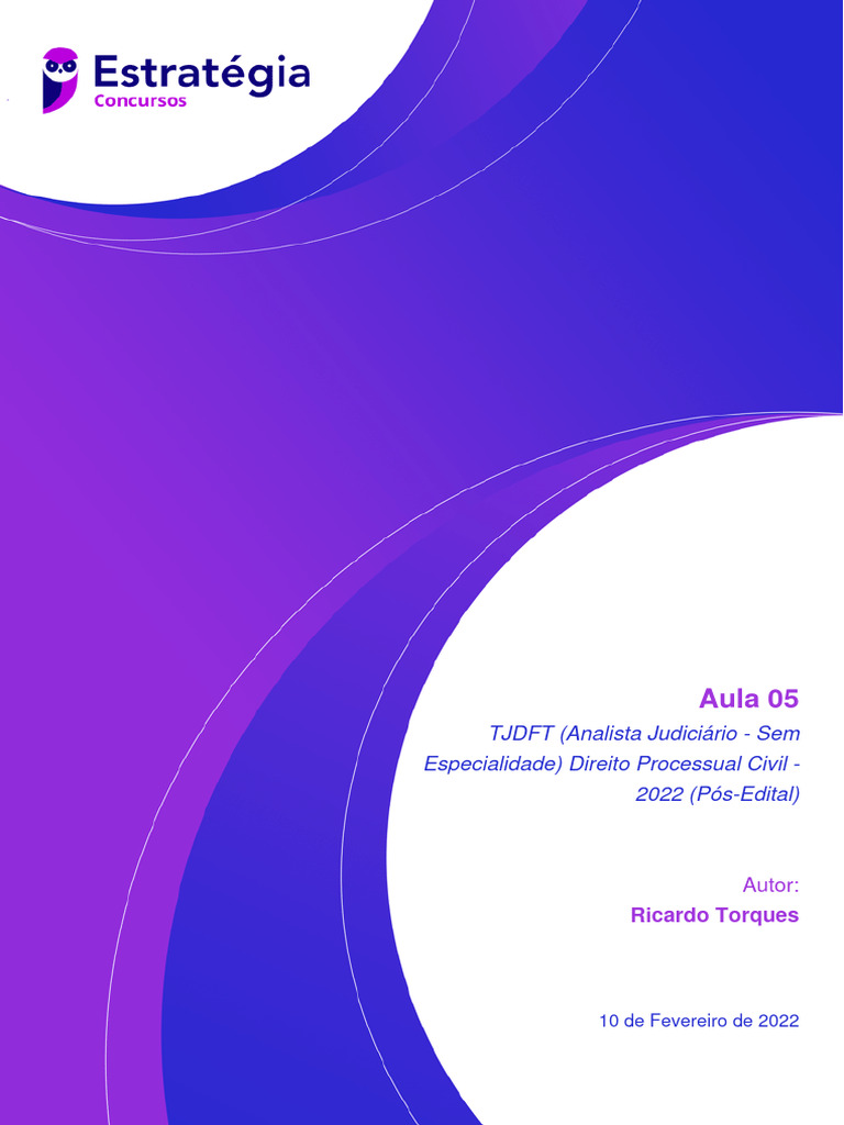 Classificação e Forma dos Atos Processuais | PDF | Processo civil ...