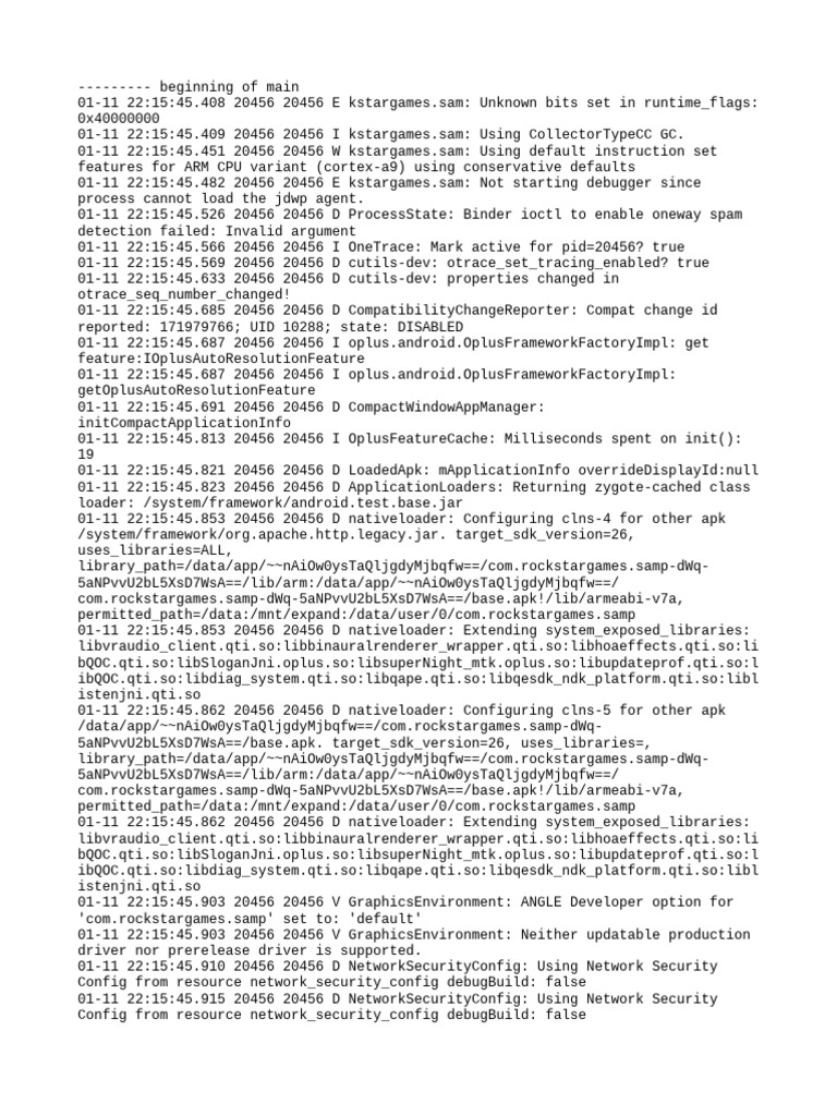 Logcat | PDF | Software Engineering | Operating System Families