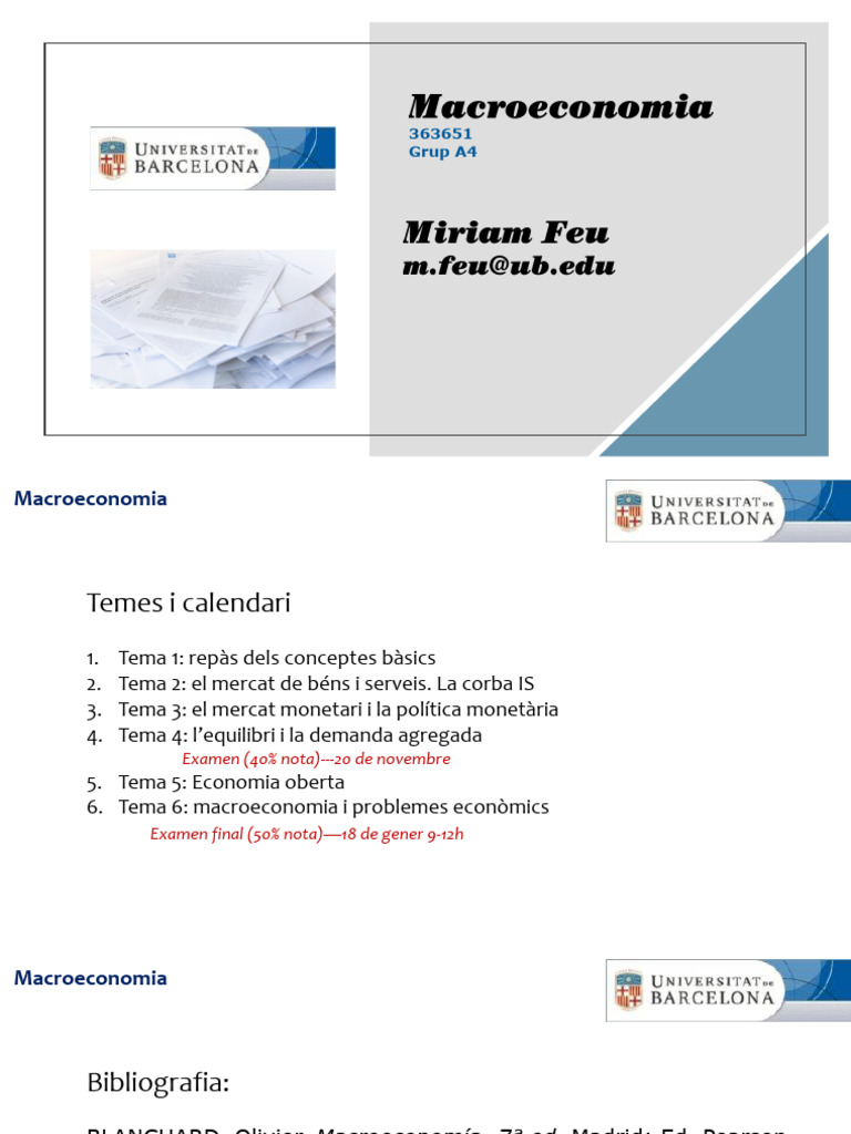 Macro Tema 2 | PDF