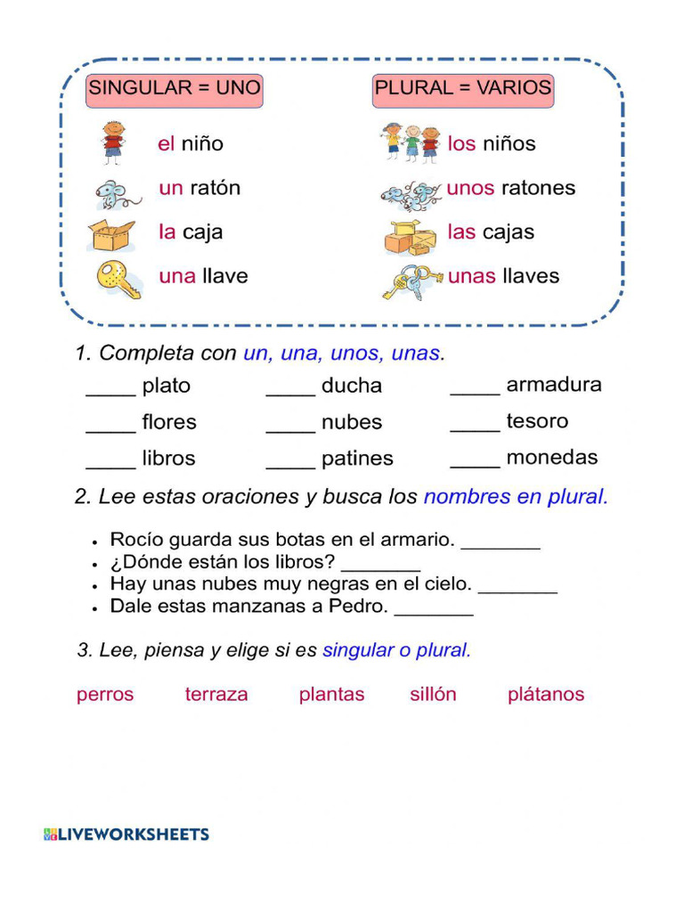 Refuerzo Lengua 3 Primaria | PDF