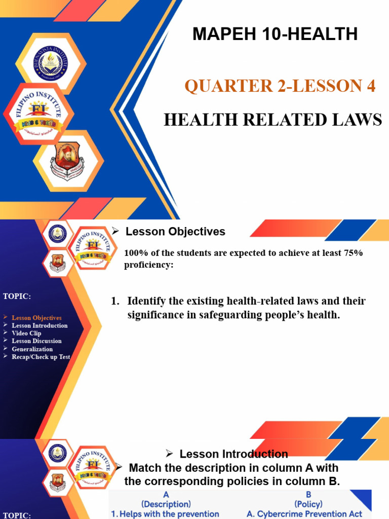 Mapeh 10-Health | PDF