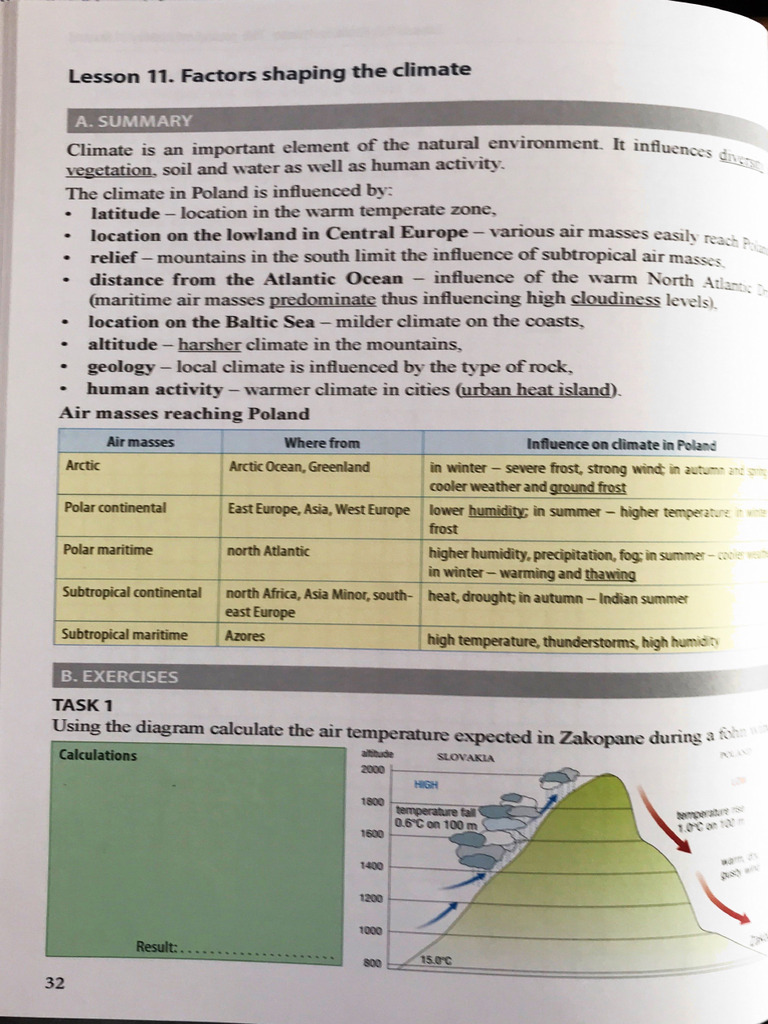 Factors Shaping The Climate | PDF
